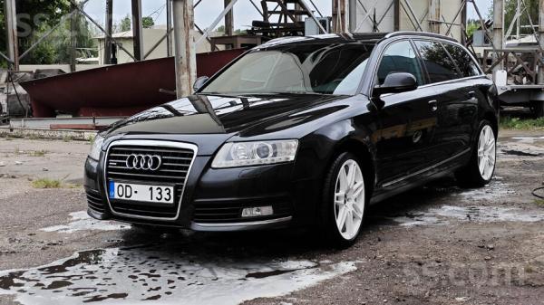 Black Audi A6 2011 in Riga, with an engine capacity of 3.00 L and mileage of 455 thousand km for 6250 €, photo 4 on AUTOMOTO.COM.LV