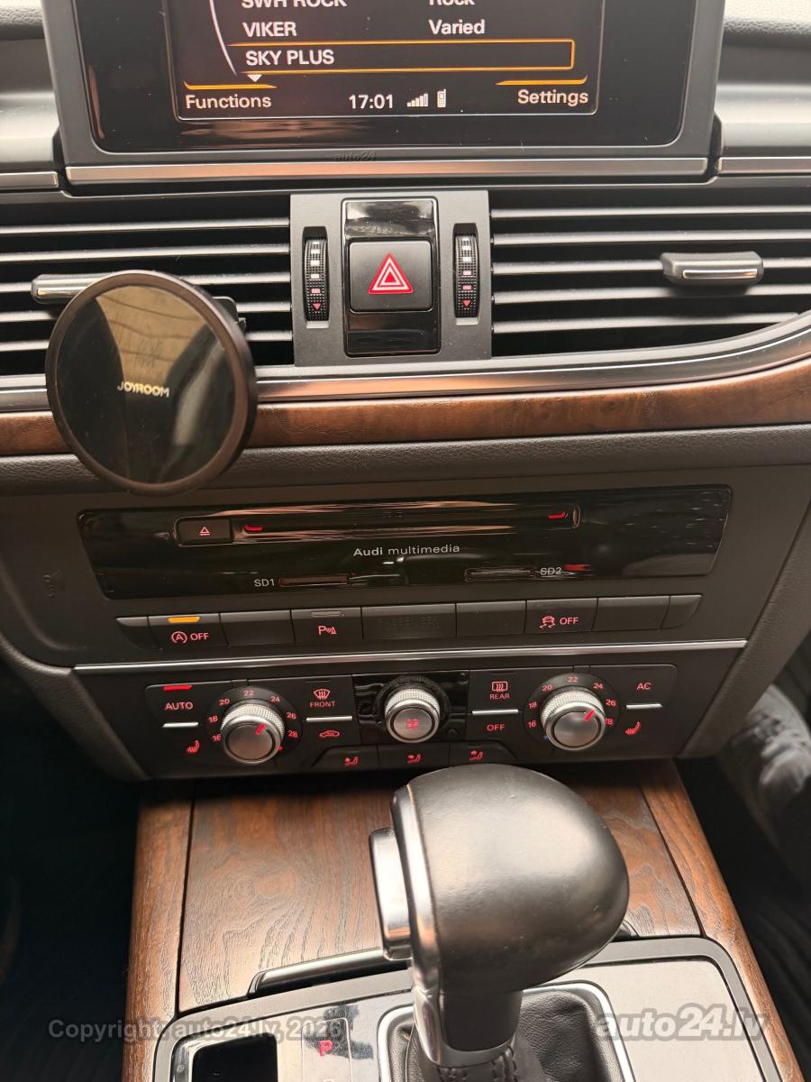 Black Audi A6 2011 in Tallinn, with an engine capacity of 3.00 L and mileage of 567 thousand km for 8000 €, photo 11 on AUTOMOTO.COM.LV