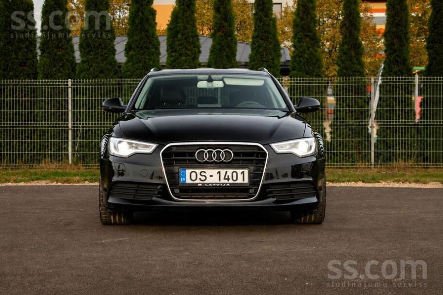 Black Audi A6 2011 in Jelgava, with an engine capacity of 3.00 L and mileage of 425 thousand km for 7990 €, photo 3 on AUTOMOTO.COM.LV