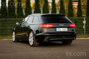 Black Audi A6 2011 in Jelgava, with an engine capacity of 3.00 L and mileage of 425 thousand km for 7990 €, photo 5 on AUTOMOTO.COM.LV