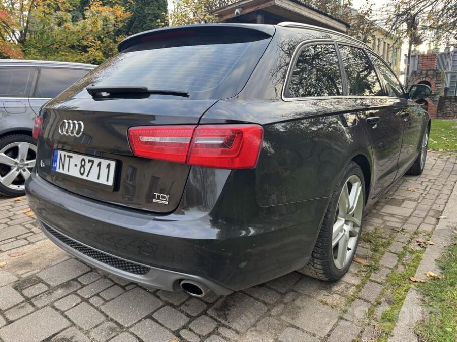 Melns Audi A6 2011 Cēsis, ar dzinēja tilpumu 3.00 L un nobraukumu 265 tūkst. km par 10700 €, foto 4 vietnē AUTOMOTO.COM.LV