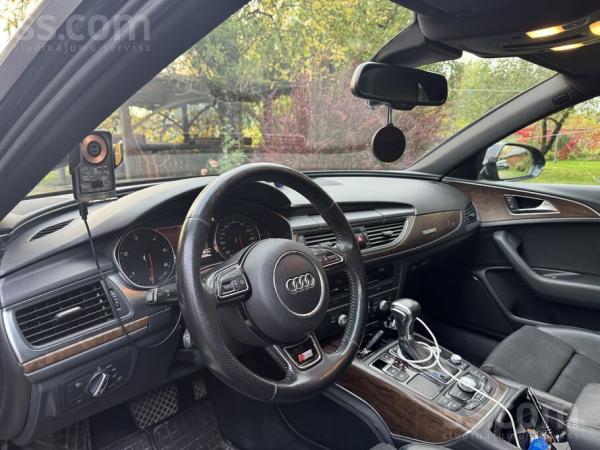 Melns Audi A6 2011 Cēsis, ar dzinēja tilpumu 3.00 L un nobraukumu 265 tūkst. km par 10700 €, foto 6 vietnē AUTOMOTO.COM.LV