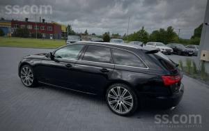 Black Audi A6 2012 in Vilnius, with an engine capacity of 3.00 L and mileage of 259 thousand km for 2000 €, photo 6 on AUTOMOTO.COM.LV