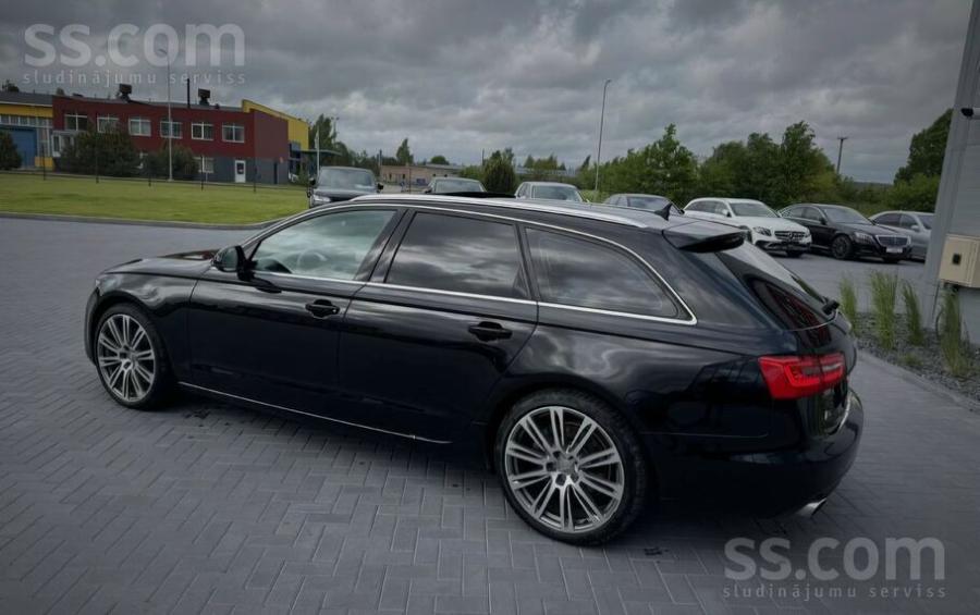 Black Audi A6 2012 in Vilnius, with an engine capacity of 3.00 L and mileage of 259 thousand km for 2000 €, photo 6 on AUTOMOTO.COM.LV