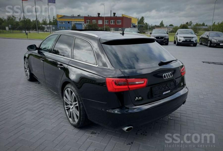 Black Audi A6 2012 in Vilnius, with an engine capacity of 3.00 L and mileage of 259 thousand km for 2000 €, photo 7 on AUTOMOTO.COM.LV