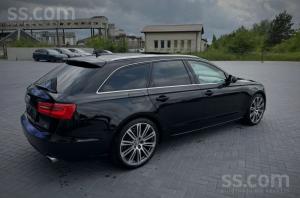 Black Audi A6 2012 in Vilnius, with an engine capacity of 3.00 L and mileage of 259 thousand km for 2000 €, photo 8 on AUTOMOTO.COM.LV