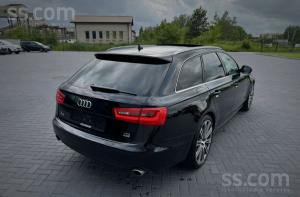Black Audi A6 2012 in Vilnius, with an engine capacity of 3.00 L and mileage of 259 thousand km for 2000 €, photo 9 on AUTOMOTO.COM.LV