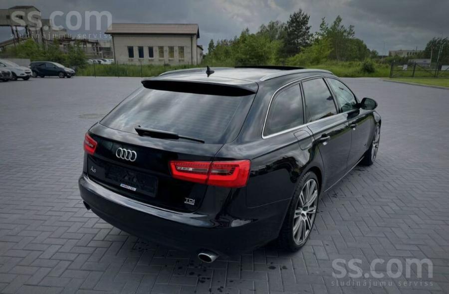 Black Audi A6 2012 in Vilnius, with an engine capacity of 3.00 L and mileage of 259 thousand km for 2000 €, photo 9 on AUTOMOTO.COM.LV