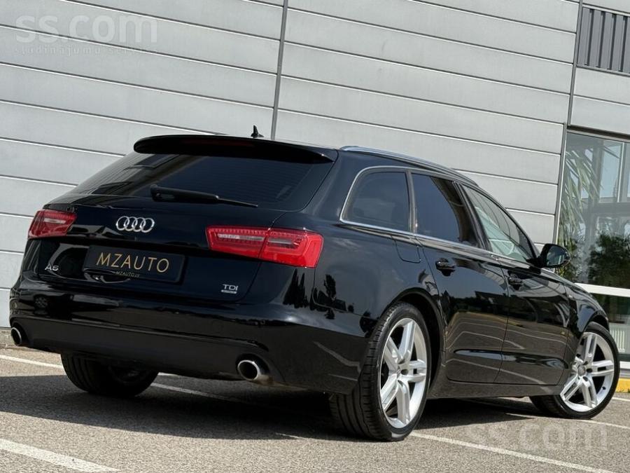 Black Audi A6 2012 in Tukums, with an engine capacity of 3.00 L and mileage of 240 thousand km for 6499 €, photo 4 on AUTOMOTO.COM.LV