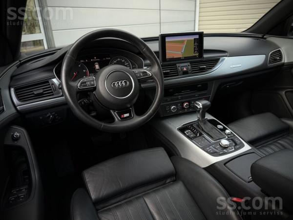 Black Audi A6 2012 in Tukums, with an engine capacity of 3.00 L and mileage of 240 thousand km for 6499 €, photo 6 on AUTOMOTO.COM.LV