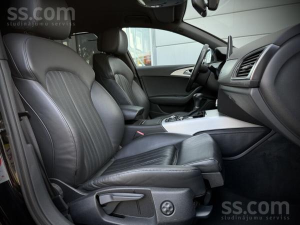 Black Audi A6 2012 in Tukums, with an engine capacity of 3.00 L and mileage of 240 thousand km for 6499 €, photo 8 on AUTOMOTO.COM.LV