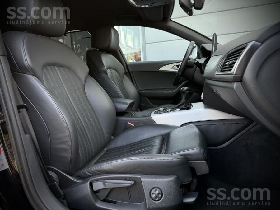 Black Audi A6 2012 in Tukums, with an engine capacity of 3.00 L and mileage of 240 thousand km for 6499 €, photo 8 on AUTOMOTO.COM.LV