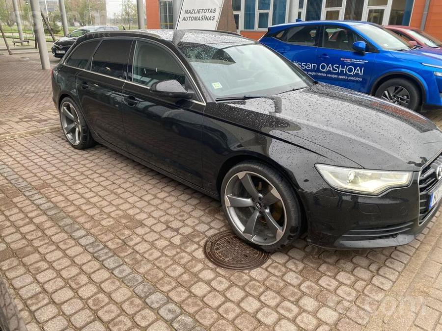 Melns Audi A6 2012 Liepāja, ar dzinēja tilpumu 2.00 L un nobraukumu 290 tūkst. km par 11990 €, foto 1 vietnē AUTOMOTO.COM.LV