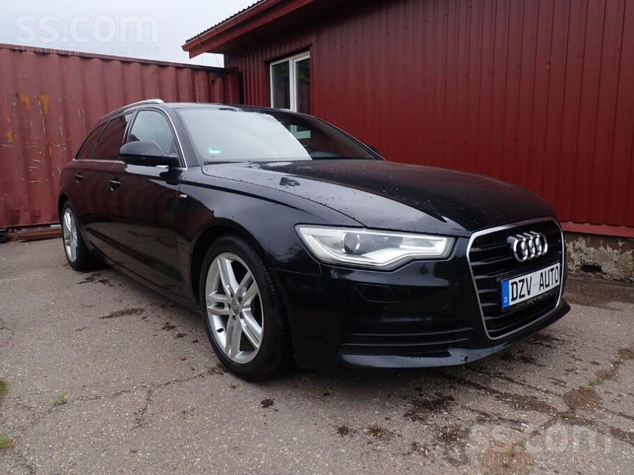 Melns Audi A6 2012 Liepāja, ar dzinēja tilpumu 2.00 L un nobraukumu 317 tūkst. km par 11450 €, foto 1 vietnē AUTOMOTO.COM.LV
