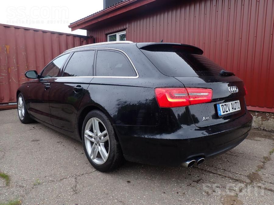 Melns Audi A6 2012 Liepāja, ar dzinēja tilpumu 2.00 L un nobraukumu 317 tūkst. km par 11450 €, foto 3 vietnē AUTOMOTO.COM.LV