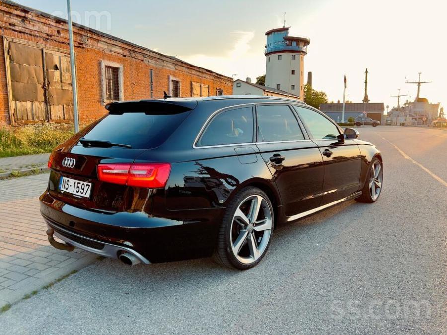 Melns Audi A6 2012 Liepāja, ar dzinēja tilpumu 3.00 L un nobraukumu 337 tūkst. km par 11400 €, foto 1 vietnē AUTOMOTO.COM.LV