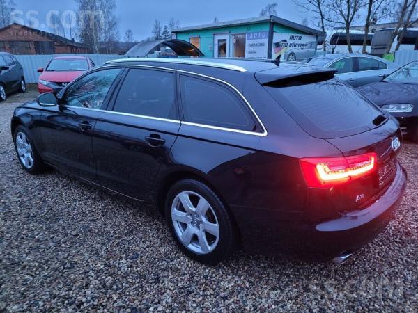 Black Audi A6 2012 in Daugavpils, with an engine capacity of 3.00 L and mileage of 285 thousand km for 12500 €, photo 5 on AUTOMOTO.COM.LV