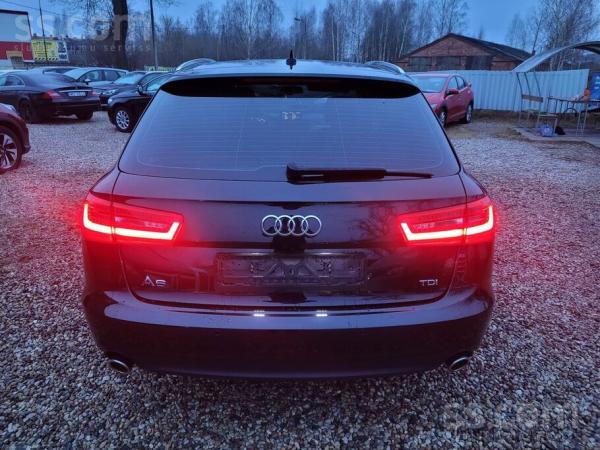 Black Audi A6 2012 in Daugavpils, with an engine capacity of 3.00 L and mileage of 285 thousand km for 12500 €, photo 6 on AUTOMOTO.COM.LV