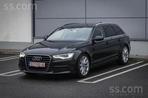 Black Audi A6 2012 in Riga, with an engine capacity of 3.00 L and mileage of 0 thousand km for 9990 €, photo  on AUTOMOTO.COM.LV