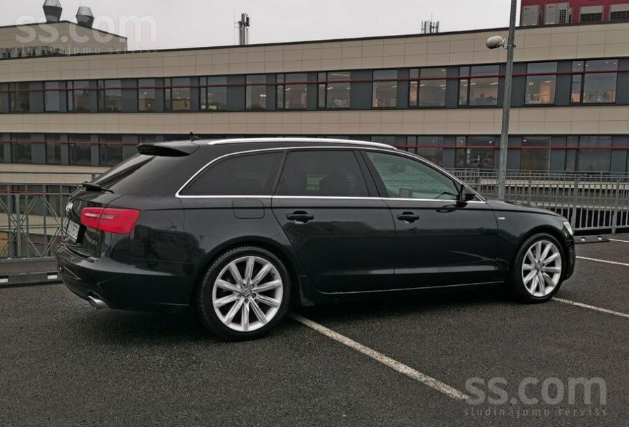 Melns Audi A6 2012 Rīga, ar dzinēja tilpumu 3.00 L un nobraukumu 307 tūkst. km par 10490 €, foto 7 vietnē AUTOMOTO.COM.LV