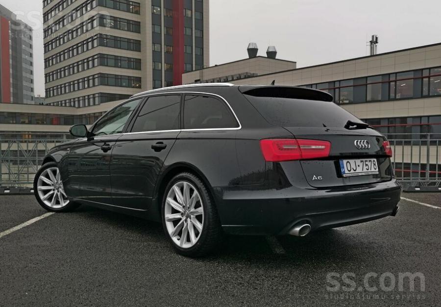 Melns Audi A6 2012 Rīga, ar dzinēja tilpumu 3.00 L un nobraukumu 307 tūkst. km par 10490 €, foto 9 vietnē AUTOMOTO.COM.LV