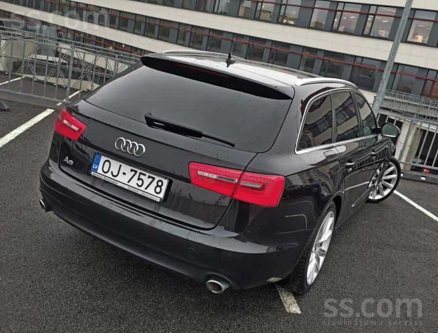 Melns Audi A6 2012 Rīga, ar dzinēja tilpumu 3.00 L un nobraukumu 307 tūkst. km par 10490 €, foto 11 vietnē AUTOMOTO.COM.LV