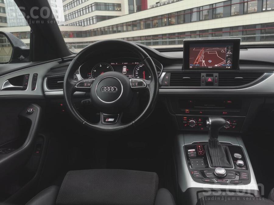 Melns Audi A6 2012 Rīga, ar dzinēja tilpumu 3.00 L un nobraukumu 307 tūkst. km par 10490 €, foto 19 vietnē AUTOMOTO.COM.LV