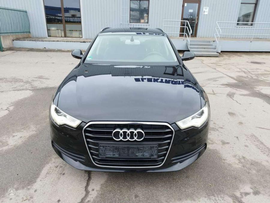Melns Audi A6 2012 Panevēža, ar dzinēja tilpumu 2.77 L un nobraukumu 179 tūkst. km par 9150 €, foto 3 vietnē AUTOMOTO.COM.LV