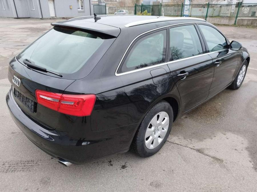 Melns Audi A6 2012 Panevēža, ar dzinēja tilpumu 2.77 L un nobraukumu 179 tūkst. km par 9150 €, foto 5 vietnē AUTOMOTO.COM.LV