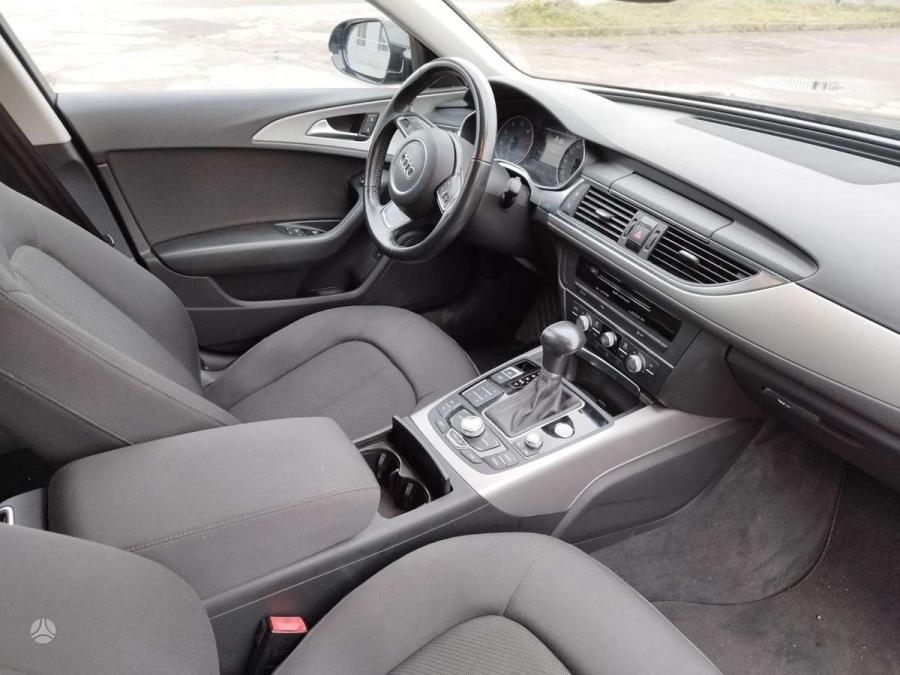 Melns Audi A6 2012 Panevēža, ar dzinēja tilpumu 2.77 L un nobraukumu 179 tūkst. km par 9150 €, foto 7 vietnē AUTOMOTO.COM.LV
