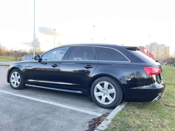 Black Audi A6 2012 in Vilnius, with an engine capacity of 2.97 L and mileage of 328 thousand km for 10777 €, photo 2 on AUTOMOTO.COM.LV