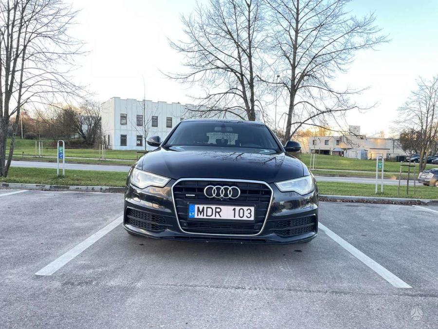 Melns Audi A6 2012 Viļņa, ar dzinēja tilpumu 2.97 L un nobraukumu 328 tūkst. km par 10777 €, foto 11 vietnē AUTOMOTO.COM.LV
