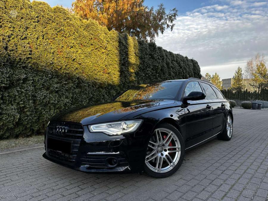 Melns Audi A6 2012 Viļņa, ar dzinēja tilpumu 2.97 L un nobraukumu 290 tūkst. km par 9700 €, foto 2 vietnē AUTOMOTO.COM.LV