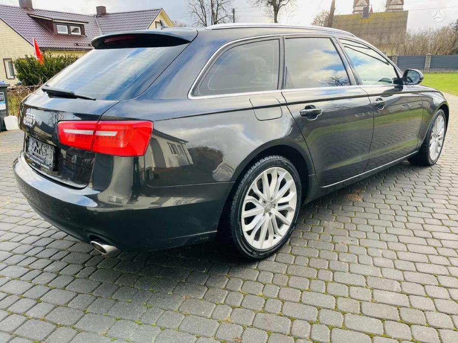 Melns Audi A6 2012 Trakai, ar dzinēja tilpumu 2.97 L un nobraukumu 335 tūkst. km par 8150 €, foto 6 vietnē AUTOMOTO.COM.LV