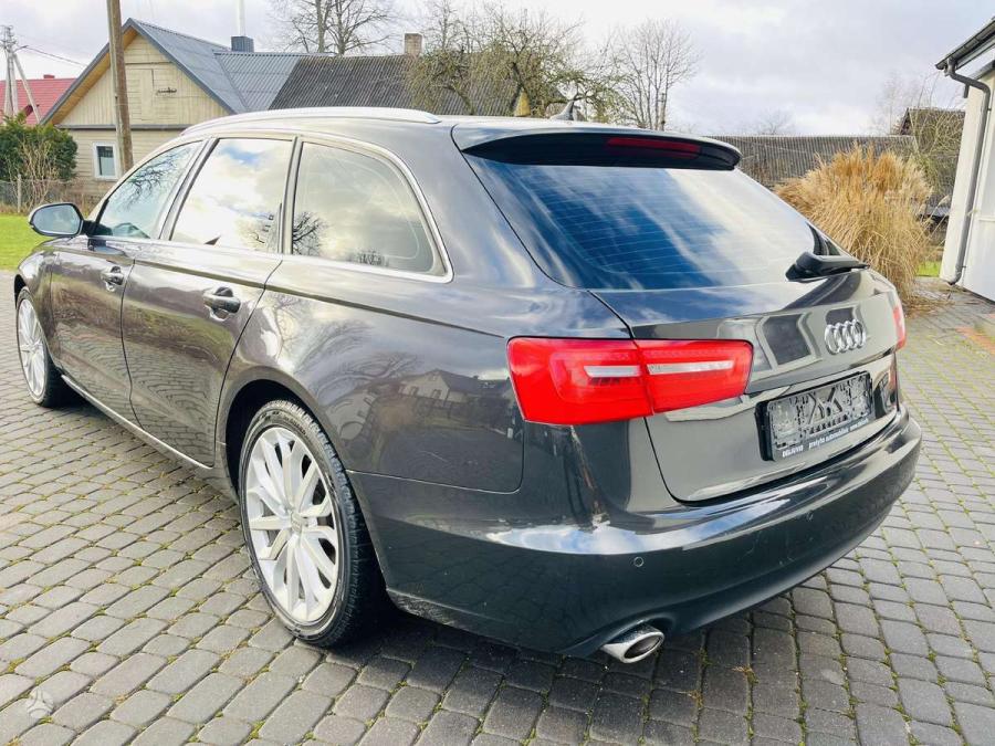 Melns Audi A6 2012 Trakai, ar dzinēja tilpumu 2.97 L un nobraukumu 335 tūkst. km par 8150 €, foto 11 vietnē AUTOMOTO.COM.LV