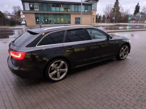 Black Audi A6 2012 in Utena, with an engine capacity of 2.97 L and mileage of 325 thousand km for 12750 €, photo  on AUTOMOTO.COM.LV
