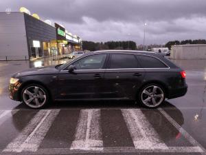 Black Audi A6 2012 in Utena, with an engine capacity of 2.97 L and mileage of 325 thousand km for 12750 €, photo 10 on AUTOMOTO.COM.LV