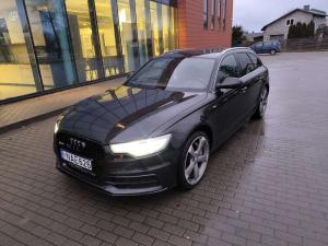 Black Audi A6 2012 in Utena, with an engine capacity of 2.97 L and mileage of 325 thousand km for 12750 €, photo 26 on AUTOMOTO.COM.LV