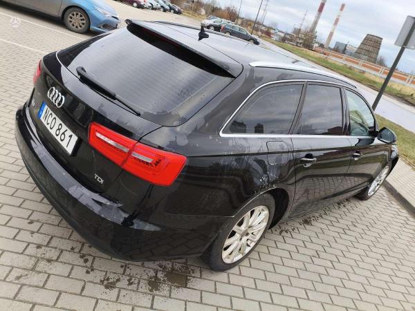 Melns Audi A6 2012 Kauņa, ar dzinēja tilpumu 2.00 L un nobraukumu 260 tūkst. km par 9750 €, foto 5 vietnē AUTOMOTO.COM.LV