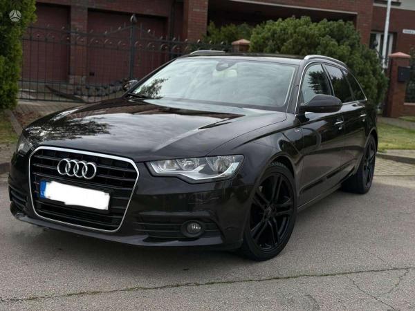 Melns Audi A6 2012 Klaipėda, ar dzinēja tilpumu 2.97 L un nobraukumu 297 tūkst. km par 8500 €, foto 2 vietnē AUTOMOTO.COM.LV