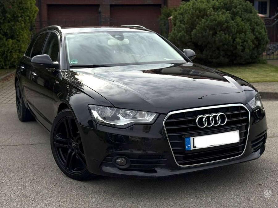 Melns Audi A6 2012 Klaipėda, ar dzinēja tilpumu 2.97 L un nobraukumu 297 tūkst. km par 8500 €, foto 3 vietnē AUTOMOTO.COM.LV