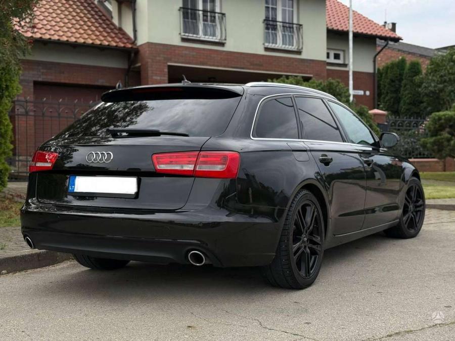 Melns Audi A6 2012 Klaipėda, ar dzinēja tilpumu 2.97 L un nobraukumu 297 tūkst. km par 8500 €, foto 11 vietnē AUTOMOTO.COM.LV