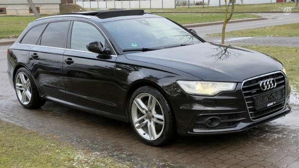 Black Audi A6 2012 in Kupiskis, with an engine capacity of 2.97 L and mileage of 219 thousand km for 11290 €, photo 3 on AUTOMOTO.COM.LV