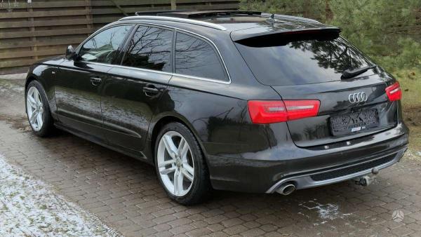 Black Audi A6 2012 in Kupiskis, with an engine capacity of 2.97 L and mileage of 219 thousand km for 11290 €, photo 6 on AUTOMOTO.COM.LV