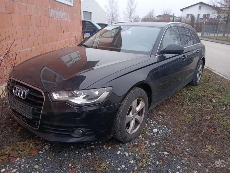 Melns Audi A6 2012 Utena, ar dzinēja tilpumu 1.97 L un nobraukumu 302 tūkst. km par 7650 €, foto 1 vietnē AUTOMOTO.COM.LV