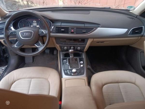 Black Audi A6 2012 in Utena, with an engine capacity of 1.97 L and mileage of 302 thousand km for 7650 €, photo 4 on AUTOMOTO.COM.LV