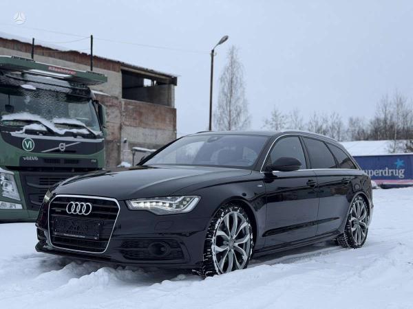Black Audi A6 2012 in Utena, with an engine capacity of 2.97 L and mileage of 231 thousand km for 12999 €, photo 1 on AUTOMOTO.COM.LV