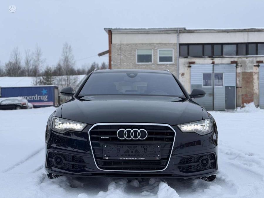 Black Audi A6 2012 in Utena, with an engine capacity of 2.97 L and mileage of 231 thousand km for 12999 €, photo 2 on AUTOMOTO.COM.LV