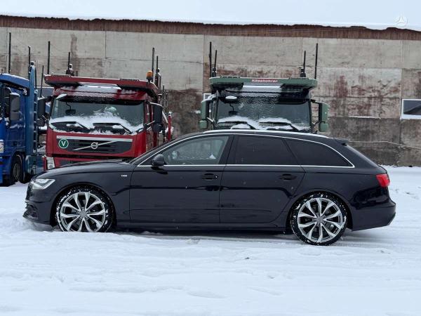 Black Audi A6 2012 in Utena, with an engine capacity of 2.97 L and mileage of 231 thousand km for 12999 €, photo 8 on AUTOMOTO.COM.LV