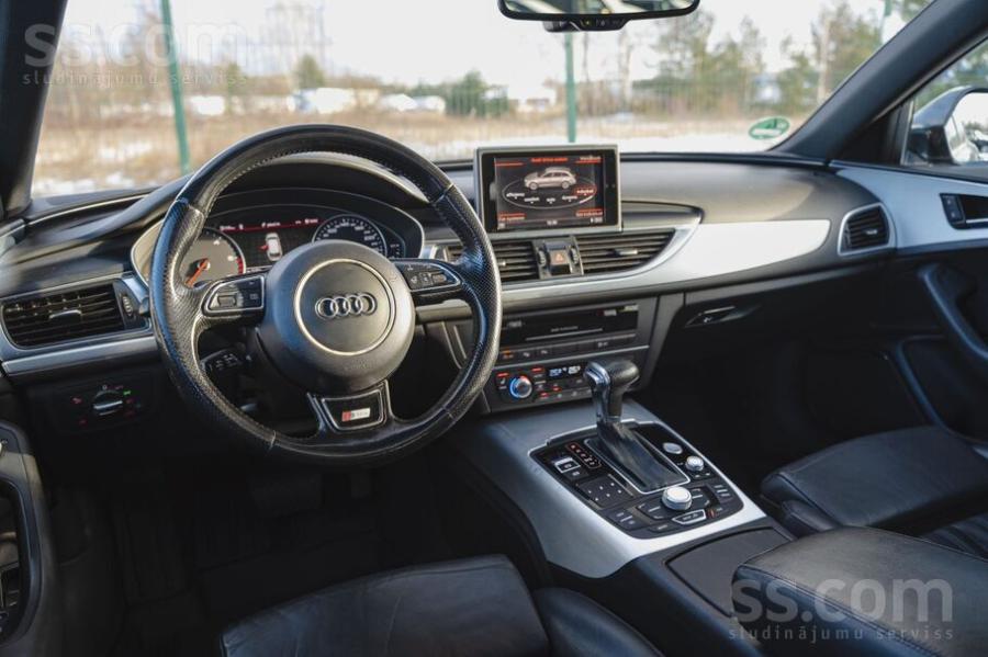 Melns Audi A6 2012 Rīga, ar dzinēja tilpumu 3.00 L un nobraukumu 303 tūkst. km par 13490 €, foto 12 vietnē AUTOMOTO.COM.LV